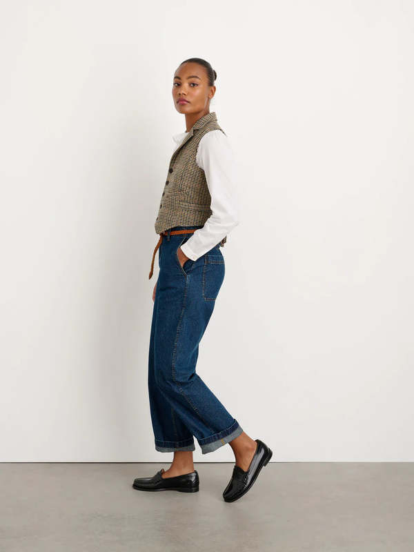 Alex Mill Wool TweedVest - Brown Multi | Garmentory