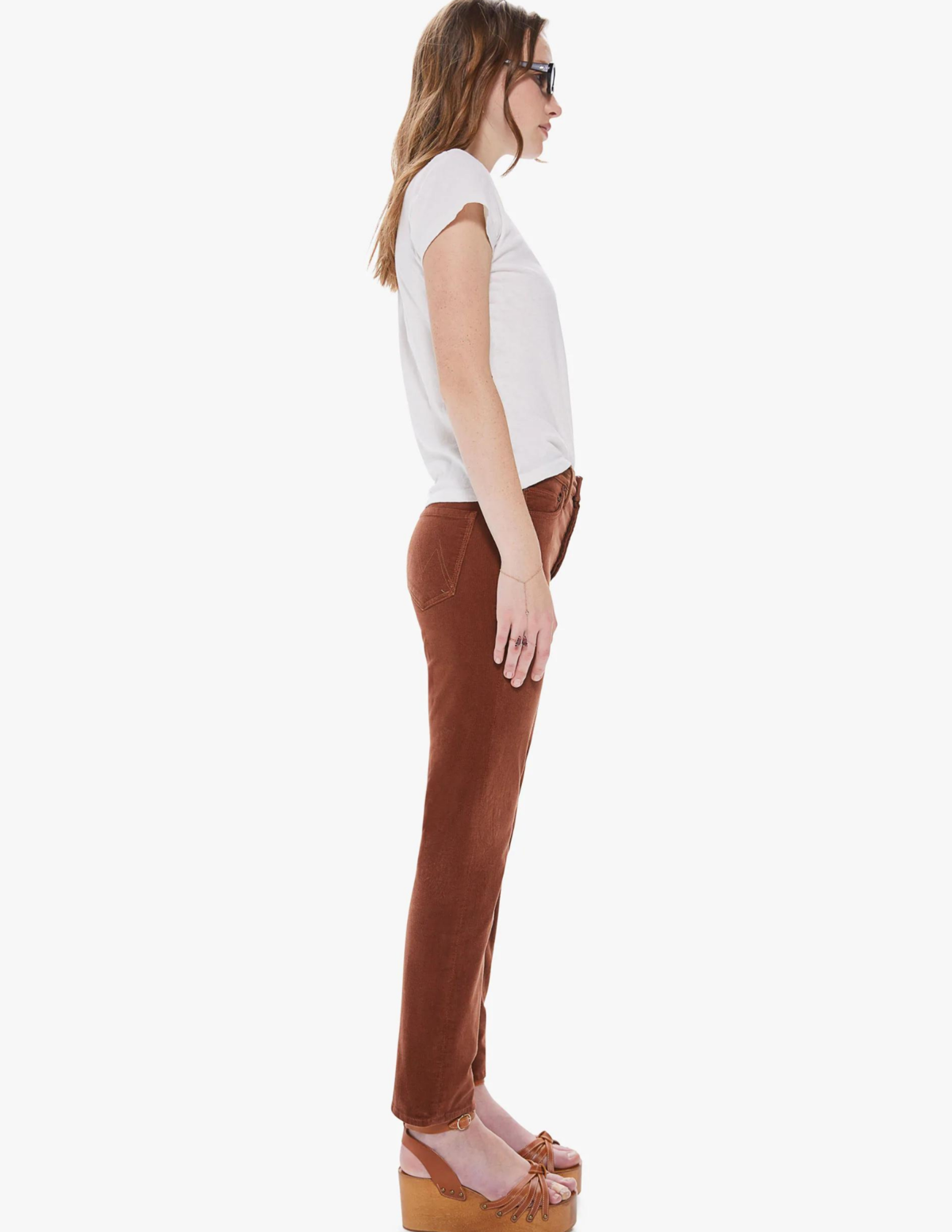 Mother Denim The Tomcat Ankle - Friar Brown | Garmentory