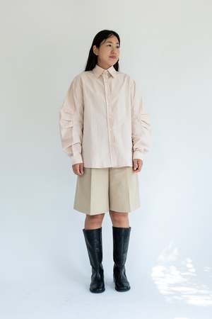 Sommer Pin Tuck Suit Shorts | Garmentory