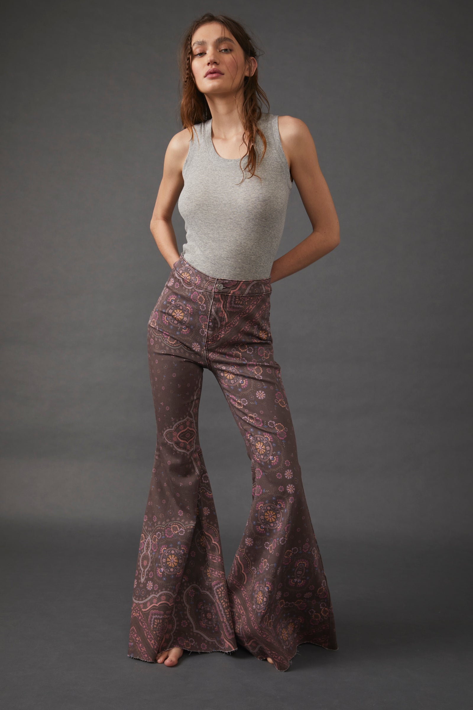 Free People Just Float On Flare - Geo Chocolate Combo | Garmentory
