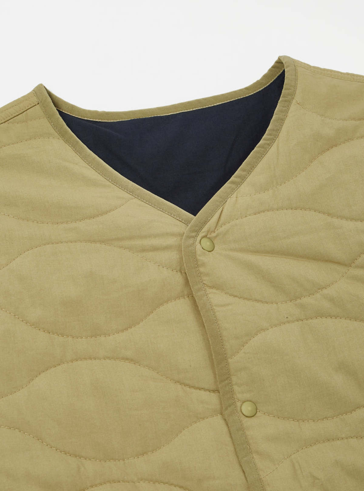 Universal Works Quilt Cotton Liner Jacket - Olive | Garmentory