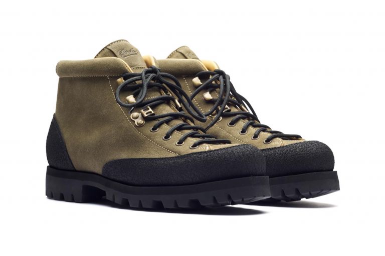 Paraboot Mens Yosemite Jannu INT Shoes - Noire Vel Olive | Garmentory