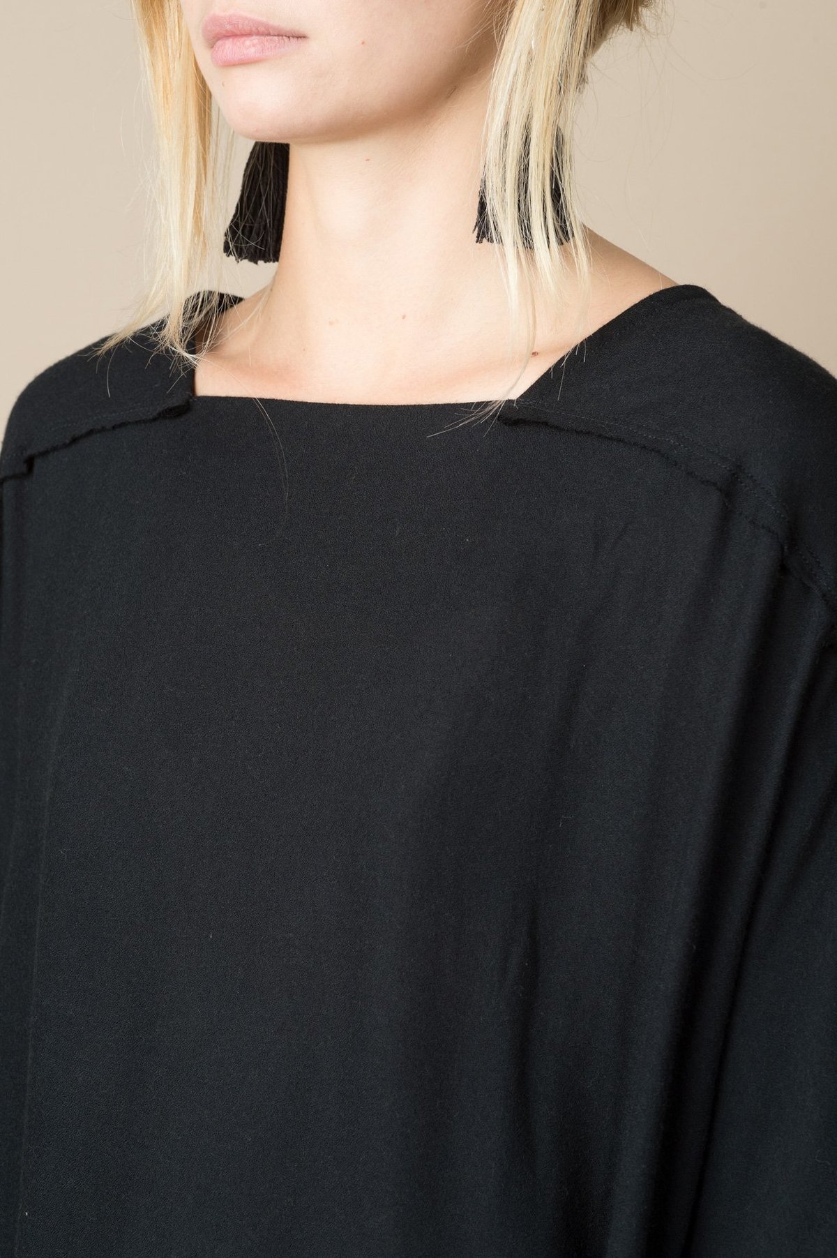 Black Crane Dome Dress In Black | Garmentory