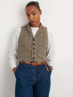 Alex Mill Jason Vest - Brown Tweed | Garmentory