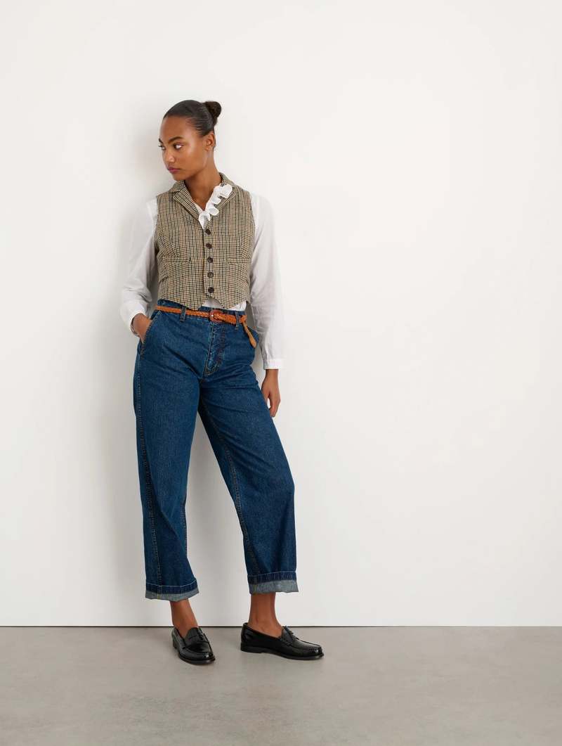 Alex Mill Jason Vest - Brown Tweed | Garmentory