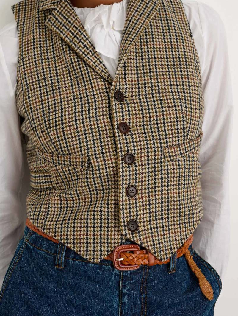 Alex Mill Jason Vest - Brown Tweed | Garmentory