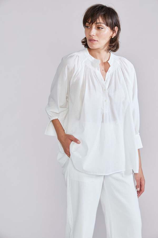 Laing Home Ellie Blouse - White | Garmentory