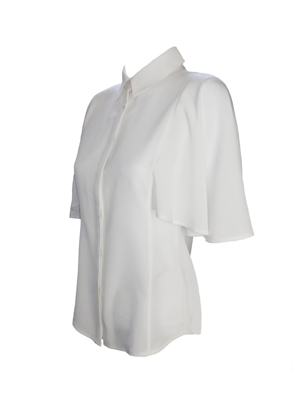 Cosette Meryl Cape Sleeve Blouse | Garmentory