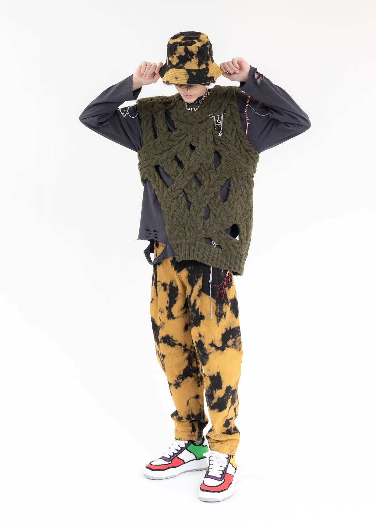 Feng Chen Wang Fcw Logo Vest - Green | Garmentory