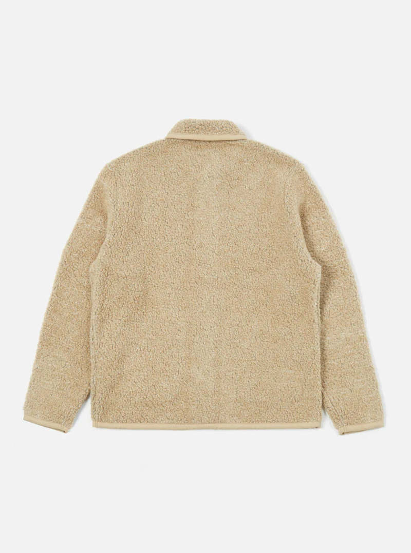 Universal Works Shakespeare Fleece Lancaster Jacket - Stone | Garmentory