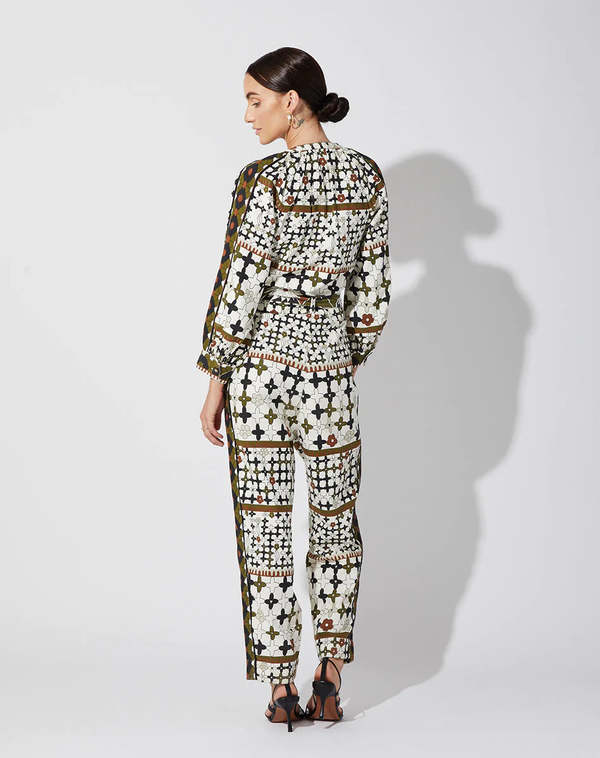 Cleobella Nadia Jumpsuit - Art Deco Print | Garmentory