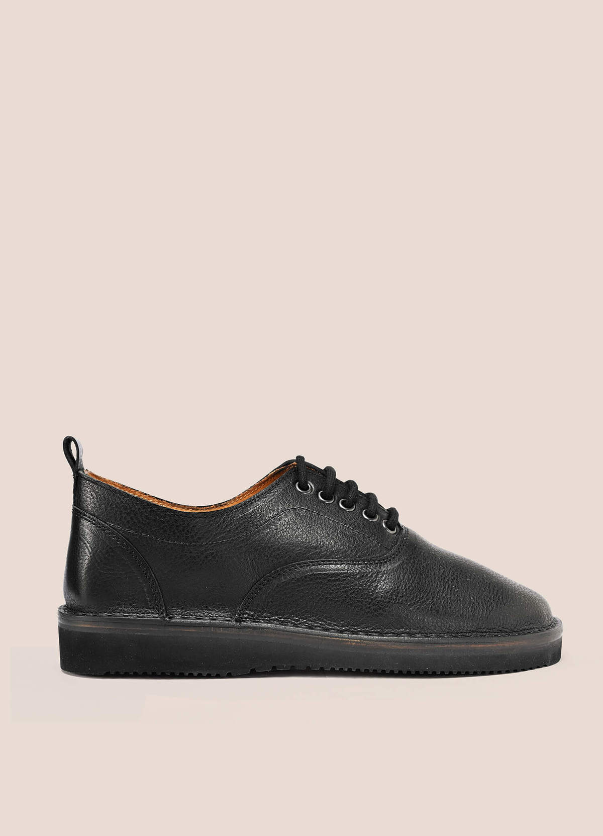 Fracap X YMC Men's Leather Dog Shoes - Black | Garmentory