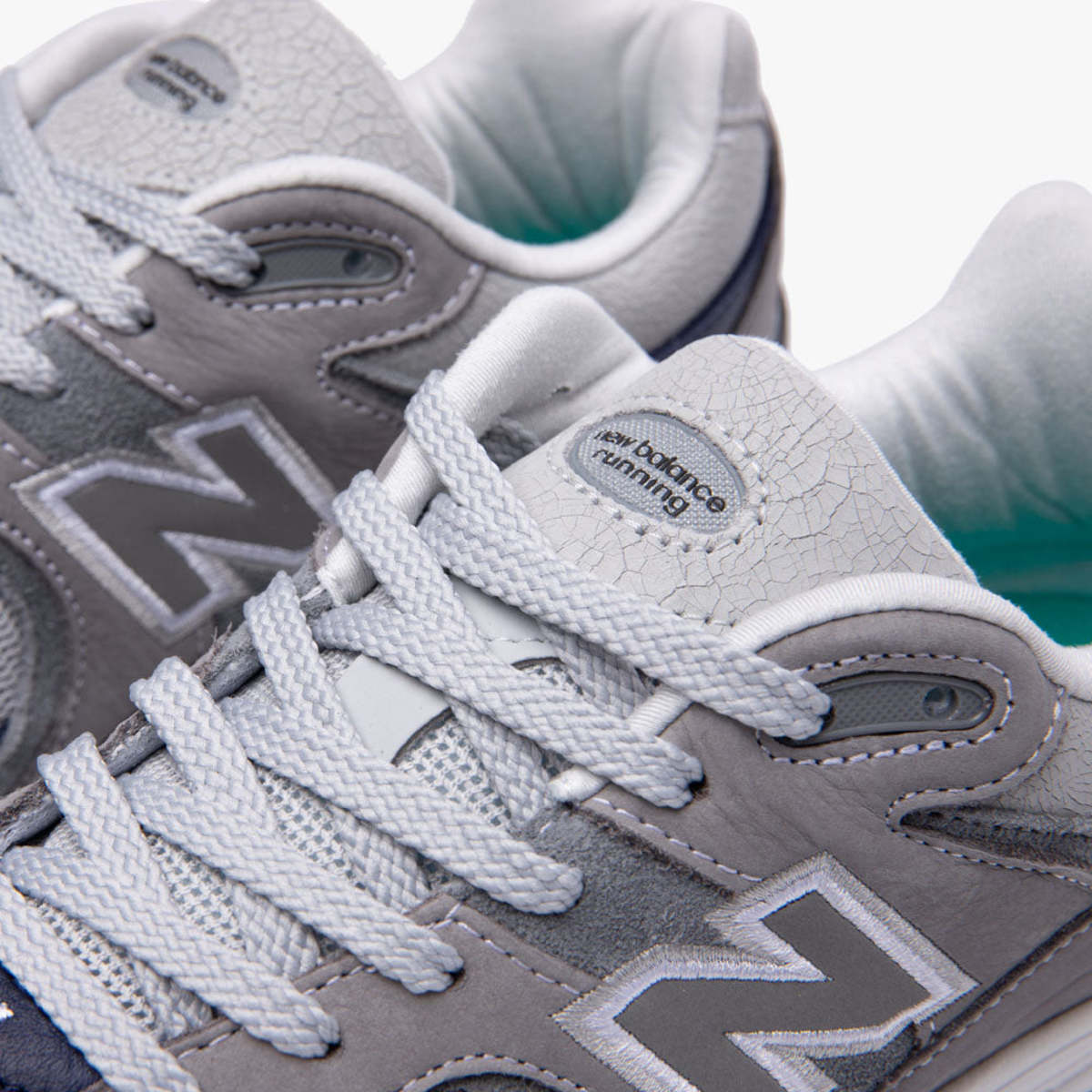 New Balance x thisisneverthat Sneakers - Grey/Team Navy/Rain Cloud ...