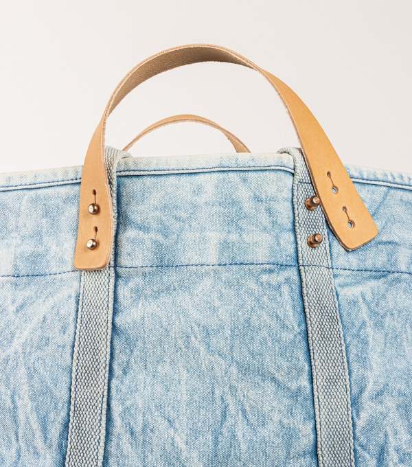 IMMODEST COTTON Large East West Tote - Acid Wash | Garmentory