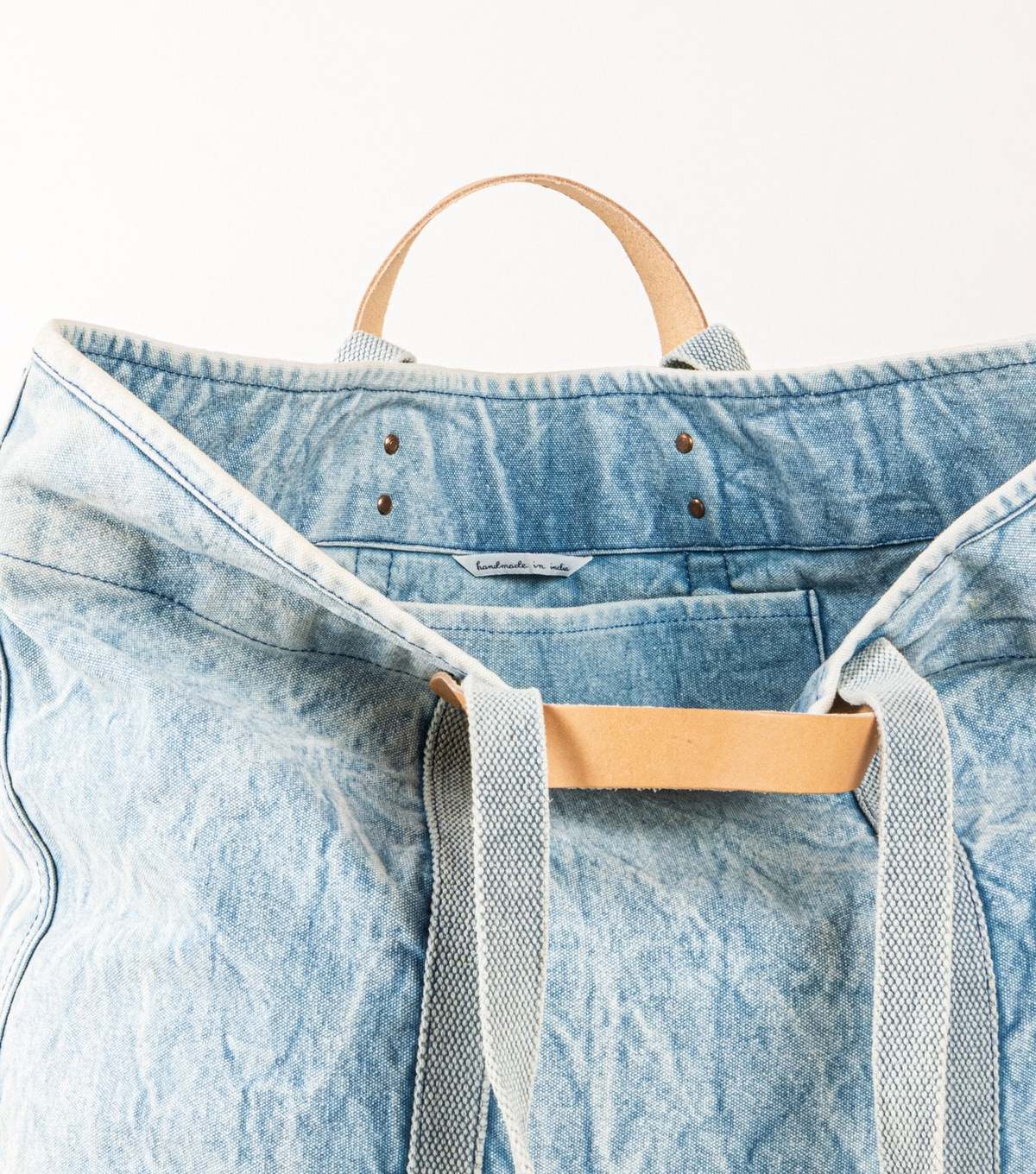 IMMODEST COTTON Large East West Tote - Acid Wash | Garmentory