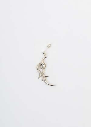 Feng Chen Wang PHOENIX EARRING - Silver | Garmentory