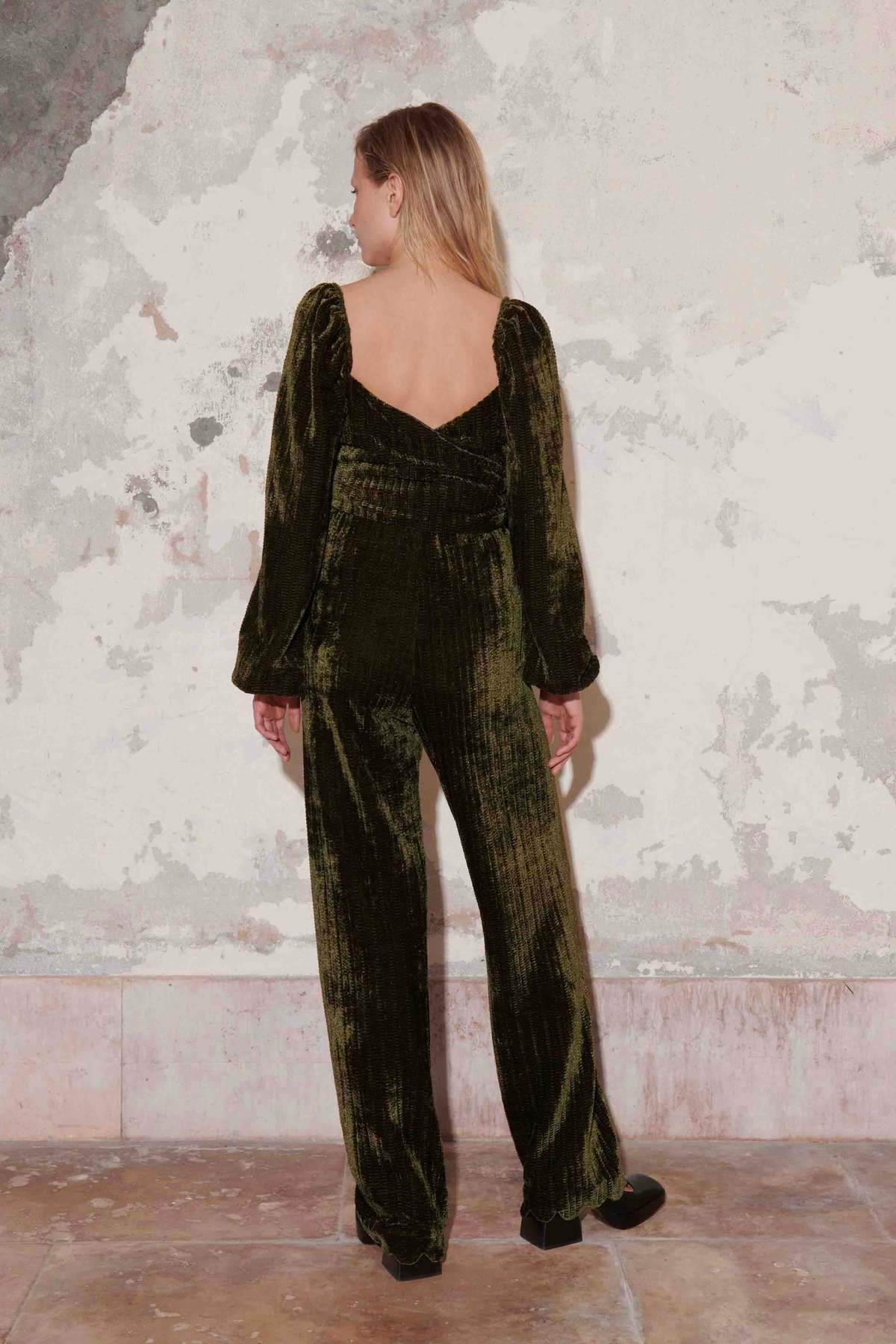 Fte Impriale Kea Wide Leg Pants - Cypress | Garmentory