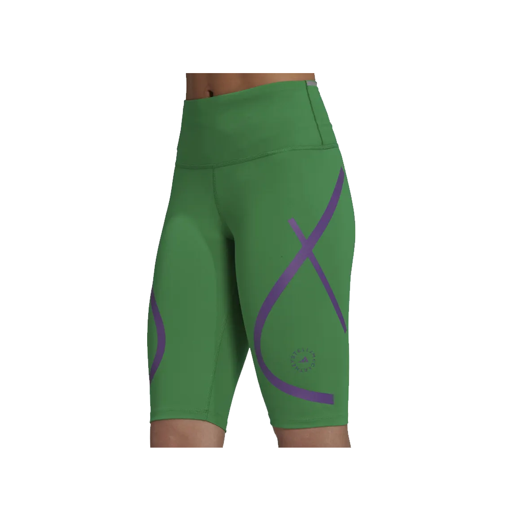 adidas by Stella McCartney Truepace Running Bike Tight - Green | Garmentory