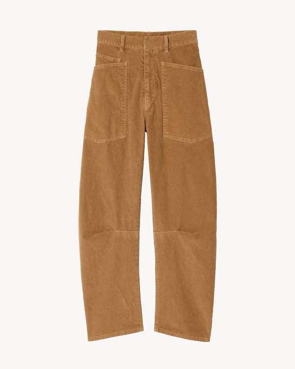 Nili Lotan Corduroy Shon Pant - Camel | Garmentory