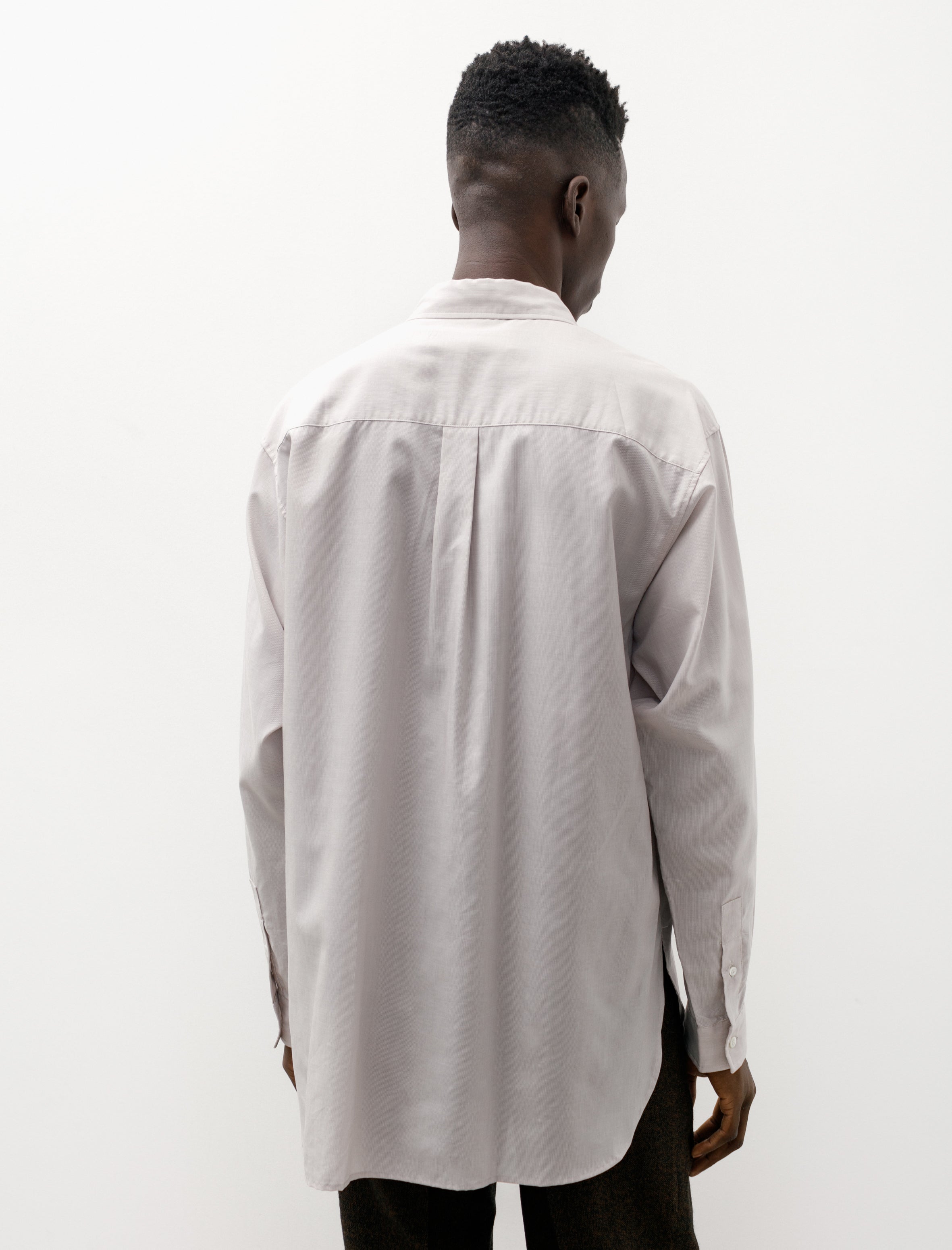 Polyploid Mens New Standard B Shirt - Brown Stripe | Garmentory