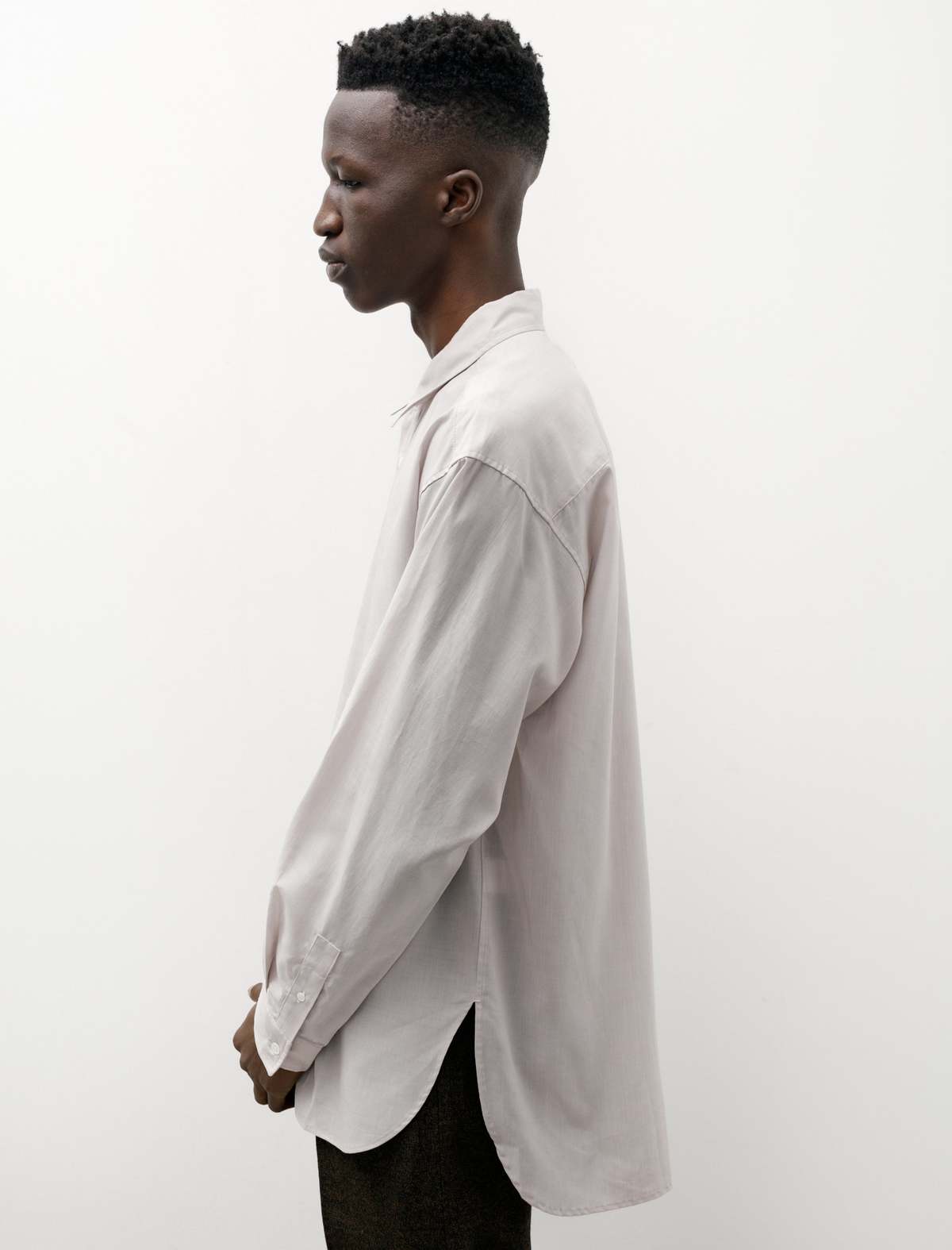 Polyploid Mens New Standard B Shirt - Brown Stripe | Garmentory