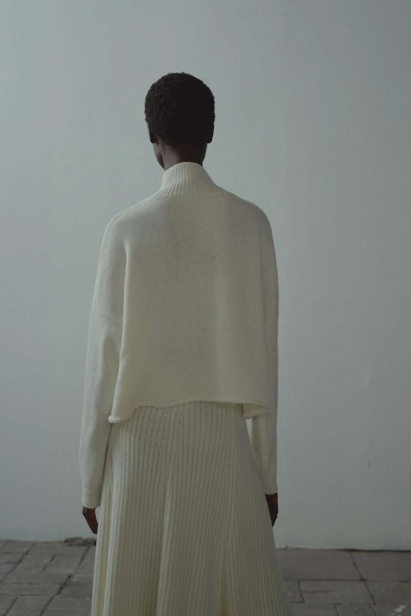 Cordera Wool and Alpaca Cardigan - Ecru | Garmentory