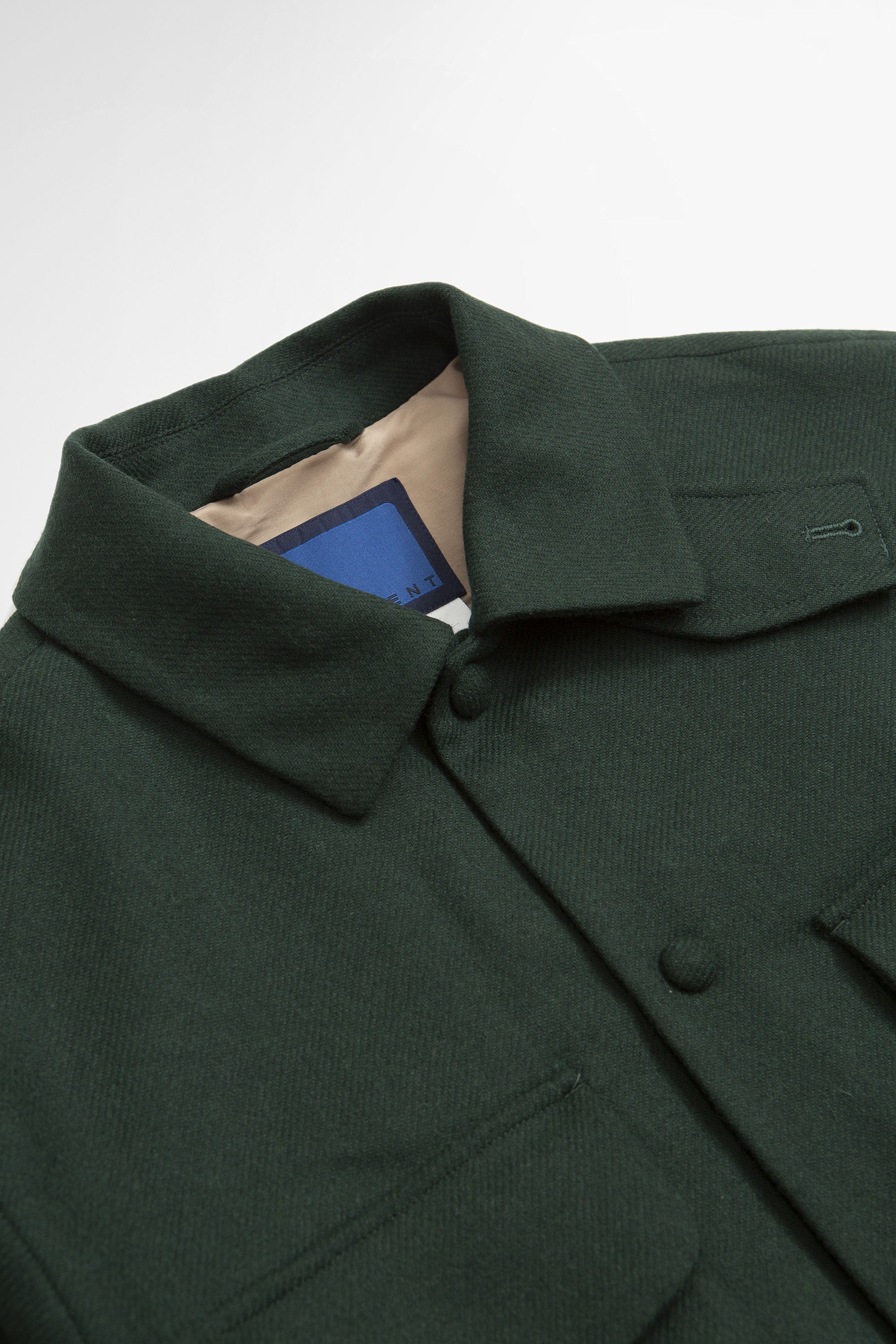 Document English Wool CPO Jacket - Khaki | Garmentory