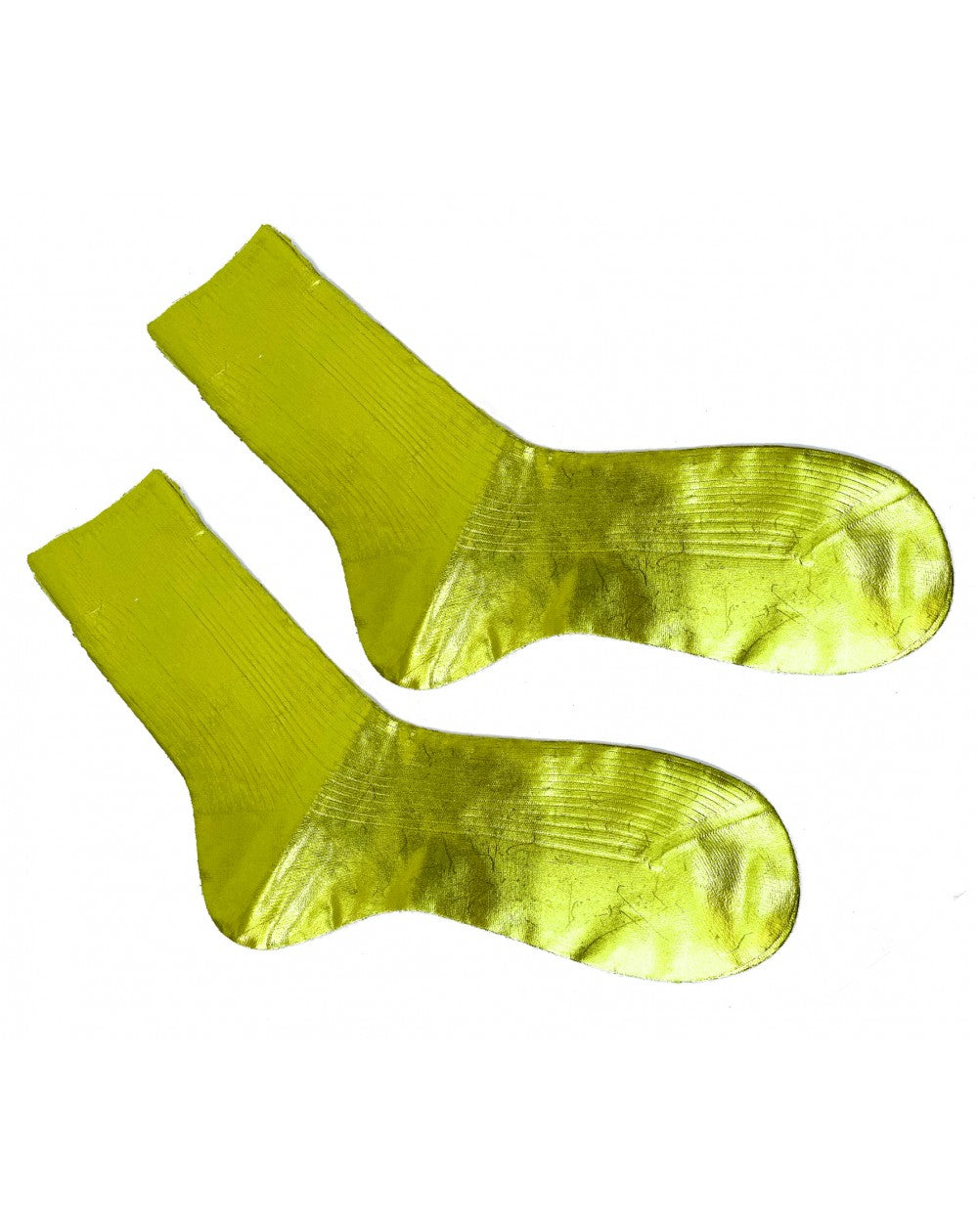 Maria La Rosa LAMINATED RIBBED SOCK | Garmentory