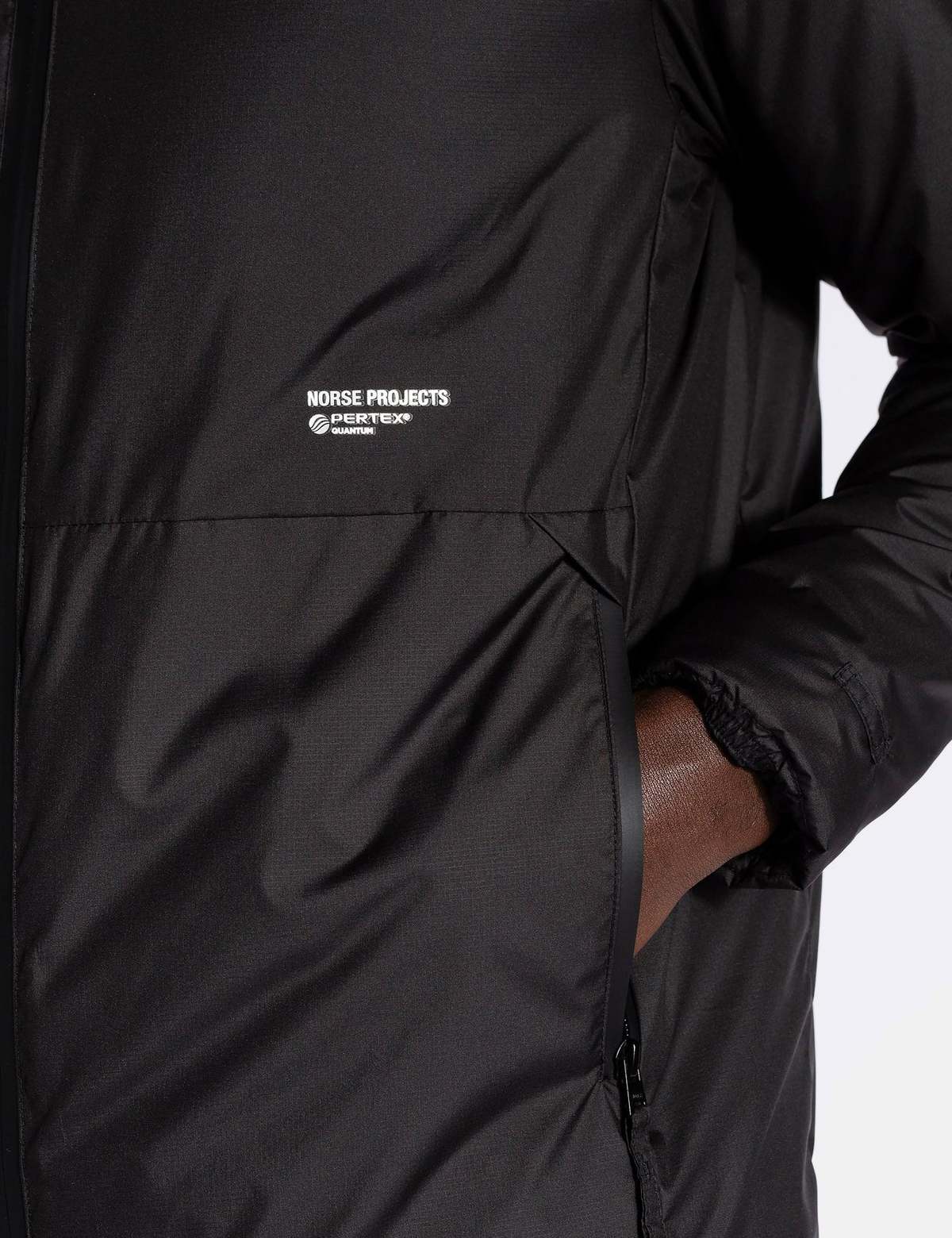 Norse Projects Alta Light Pertex Coat - Black | Garmentory