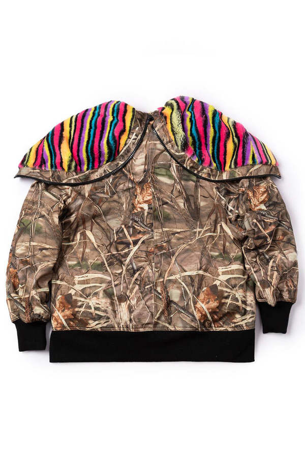 Fried Rice Nyc Reversible Rave Jacket - Camo | Garmentory