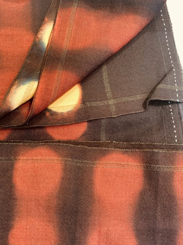 11.11 eleven eleven Clamp Dye Merino Wool Shawl | Garmentory