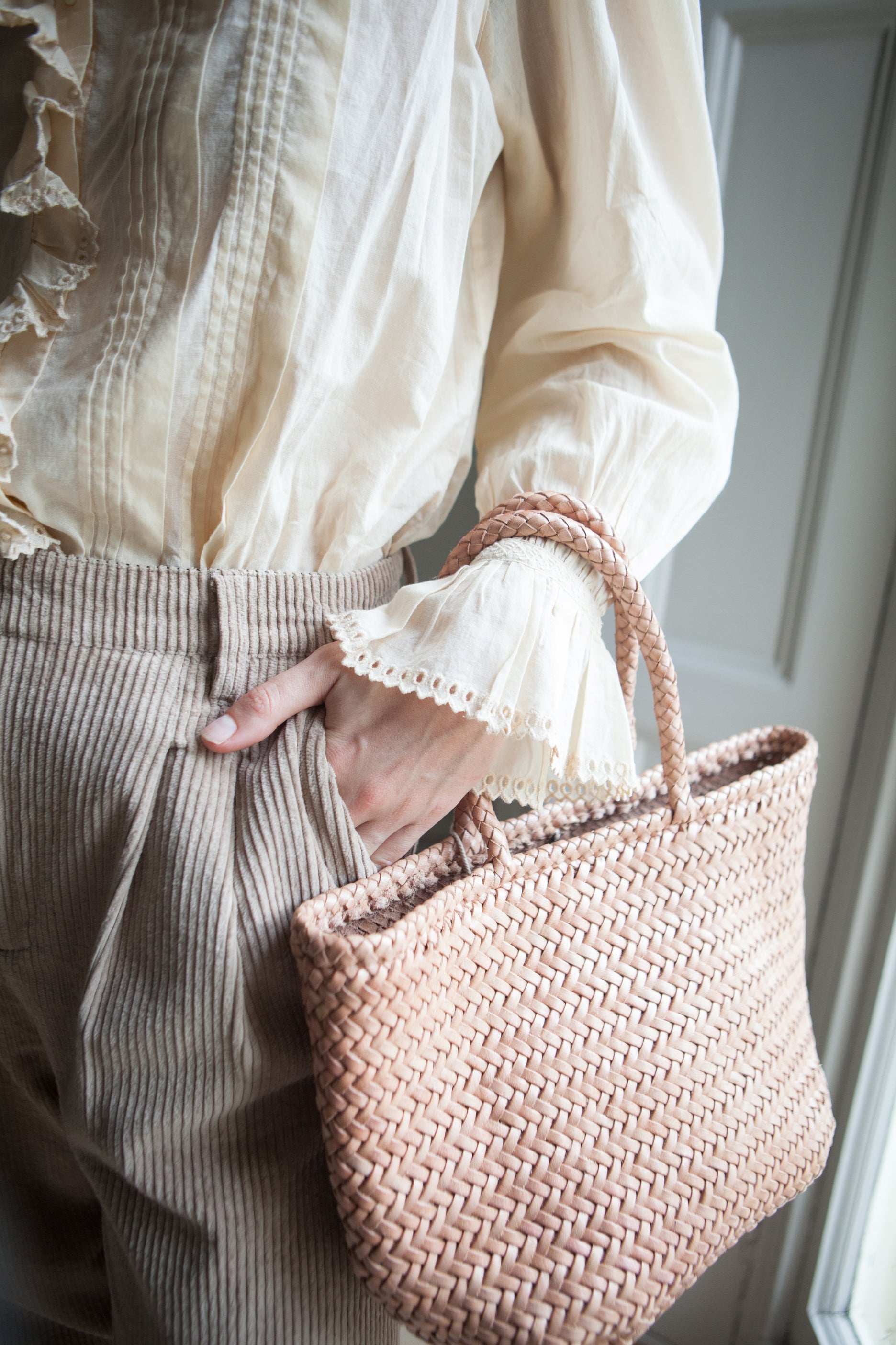 Dragon Diffusion Grace Small Basket - Natural | Garmentory