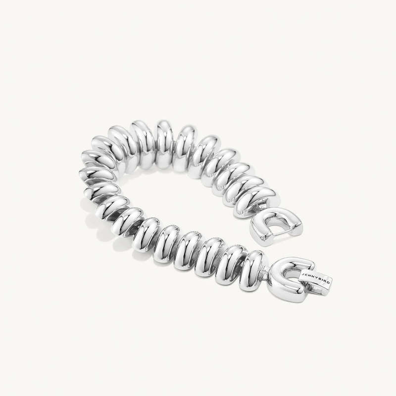 Jenny Bird Sofia Mega Bracelet - Silver | Garmentory