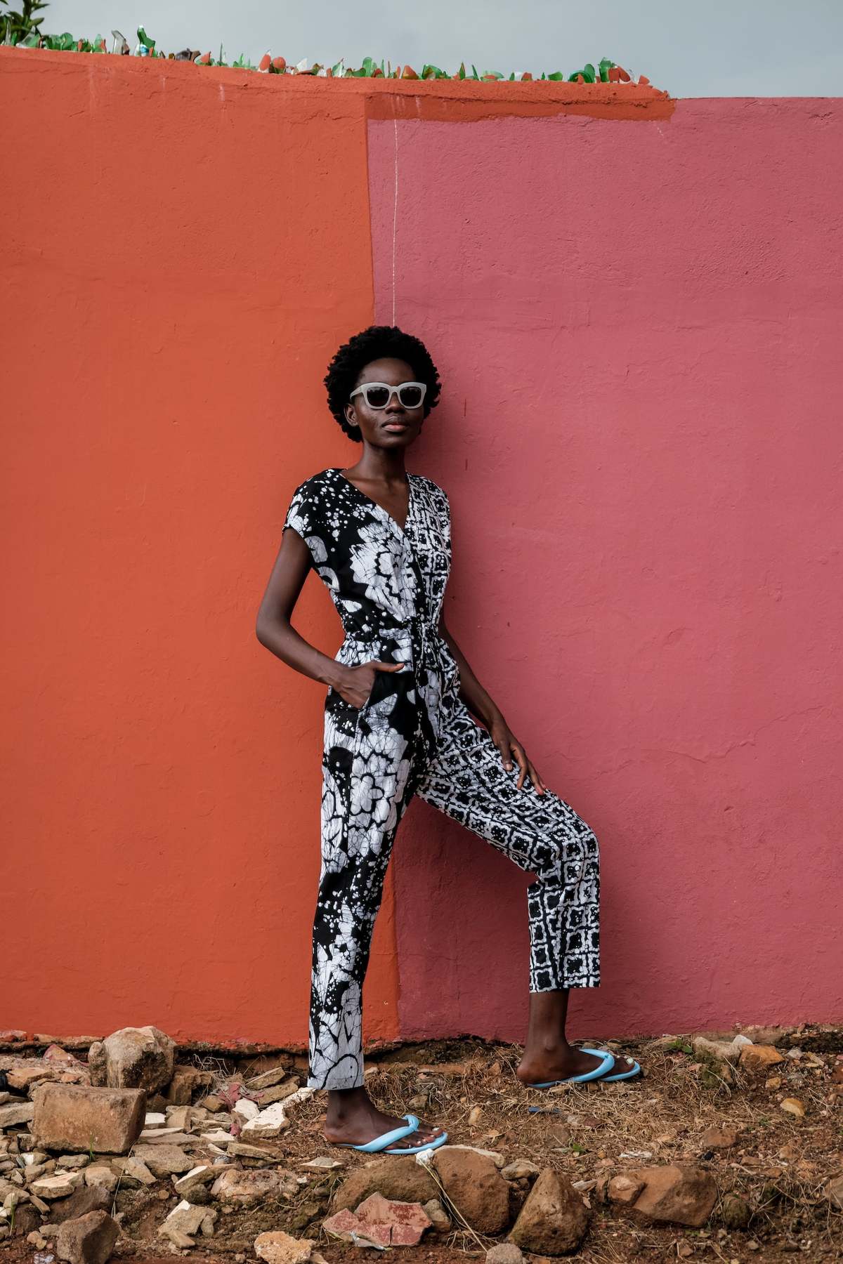 Osei-Duro Accra Jumpsuit 2 - Party System | Garmentory