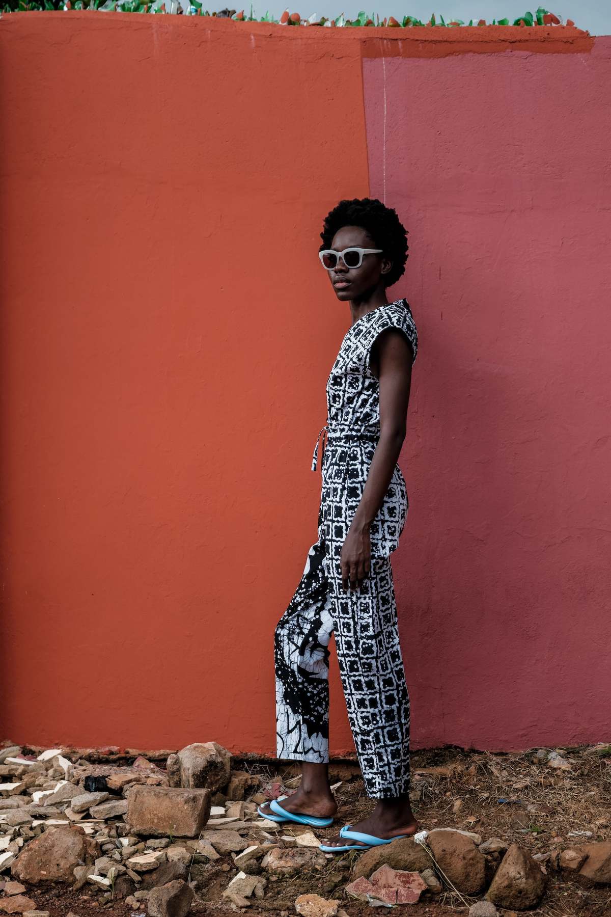 Osei-Duro Accra Jumpsuit 2 - Party System | Garmentory