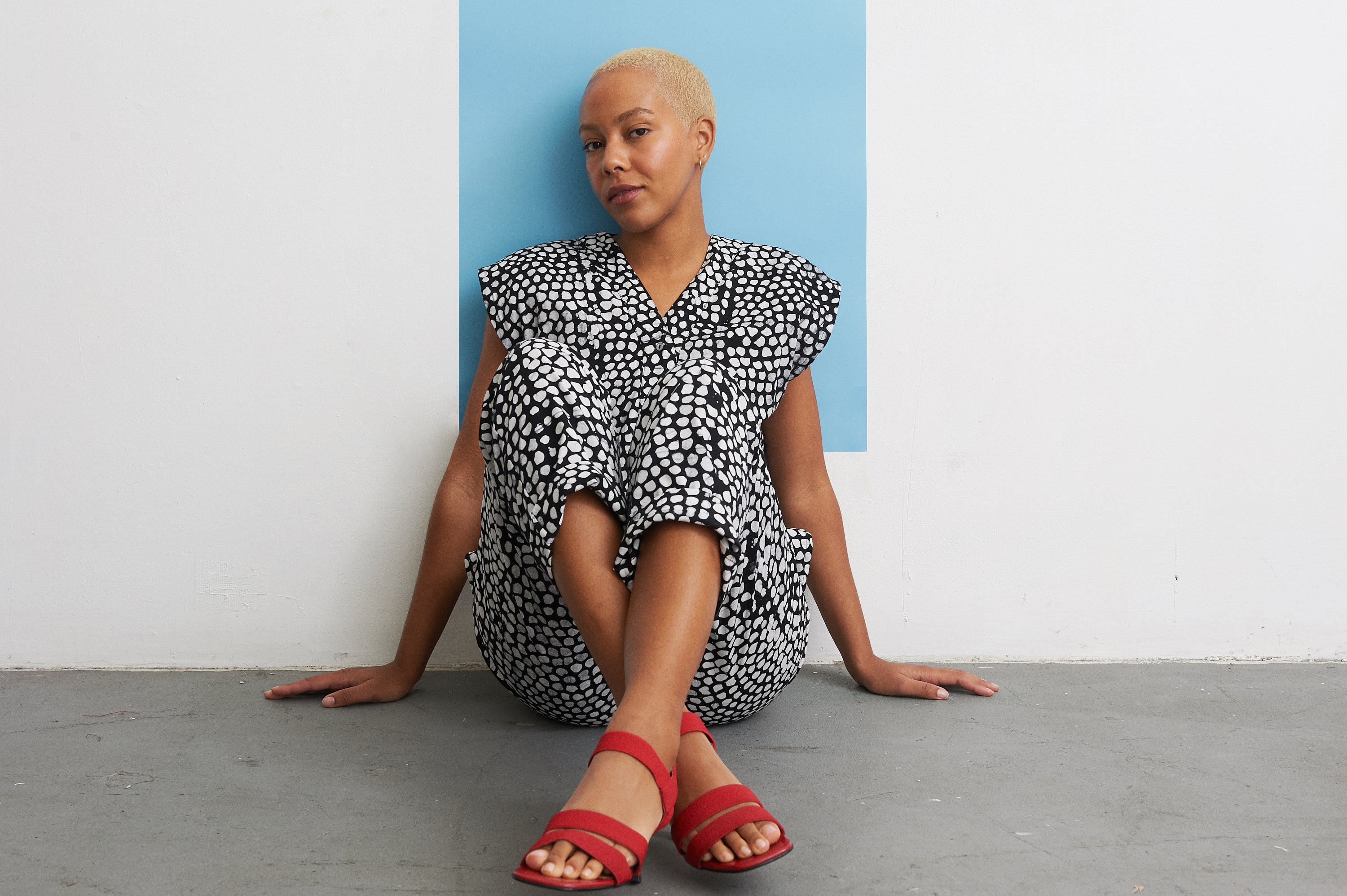 Osei-Duro Accra Jumpsuit - Dot Dot Dot | Garmentory