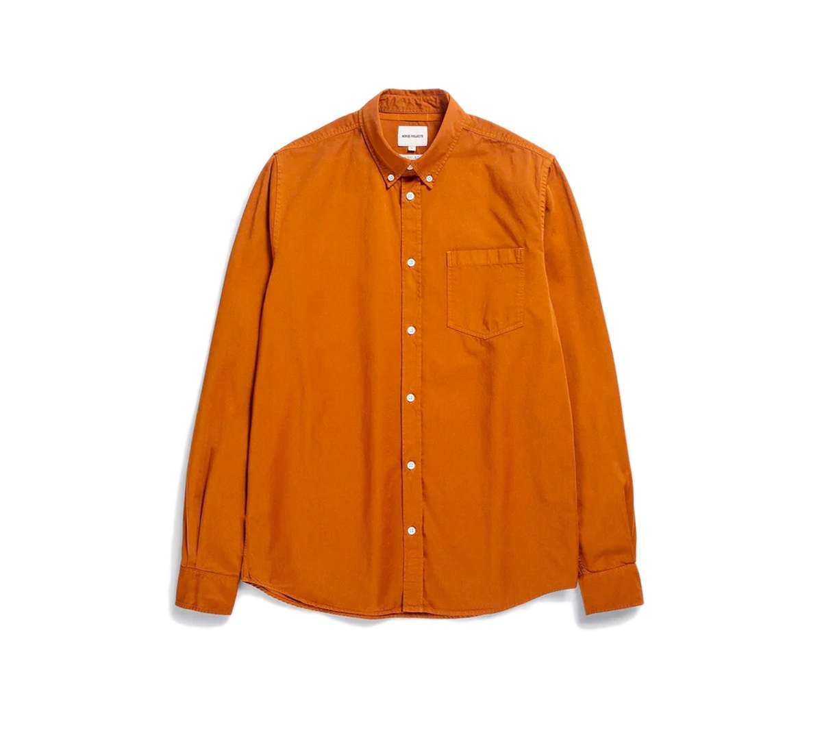 Norse Projects Anton Light Twill - Burnt Orange | Garmentory