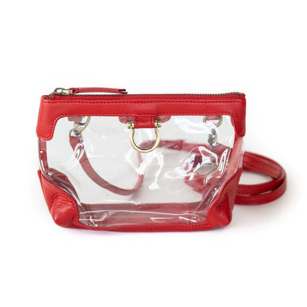 Sapahn Sharon Clear Crossbody - Chili Pepper | Garmentory