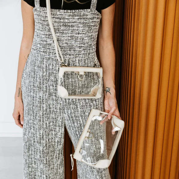 Sapahn Sharon Mini Clear Crossbody - Chili Pepper | Garmentory