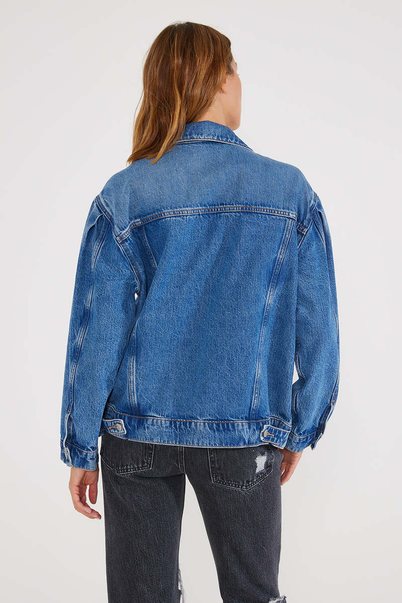 ética Jess Denim Jacket - Everglades | Garmentory