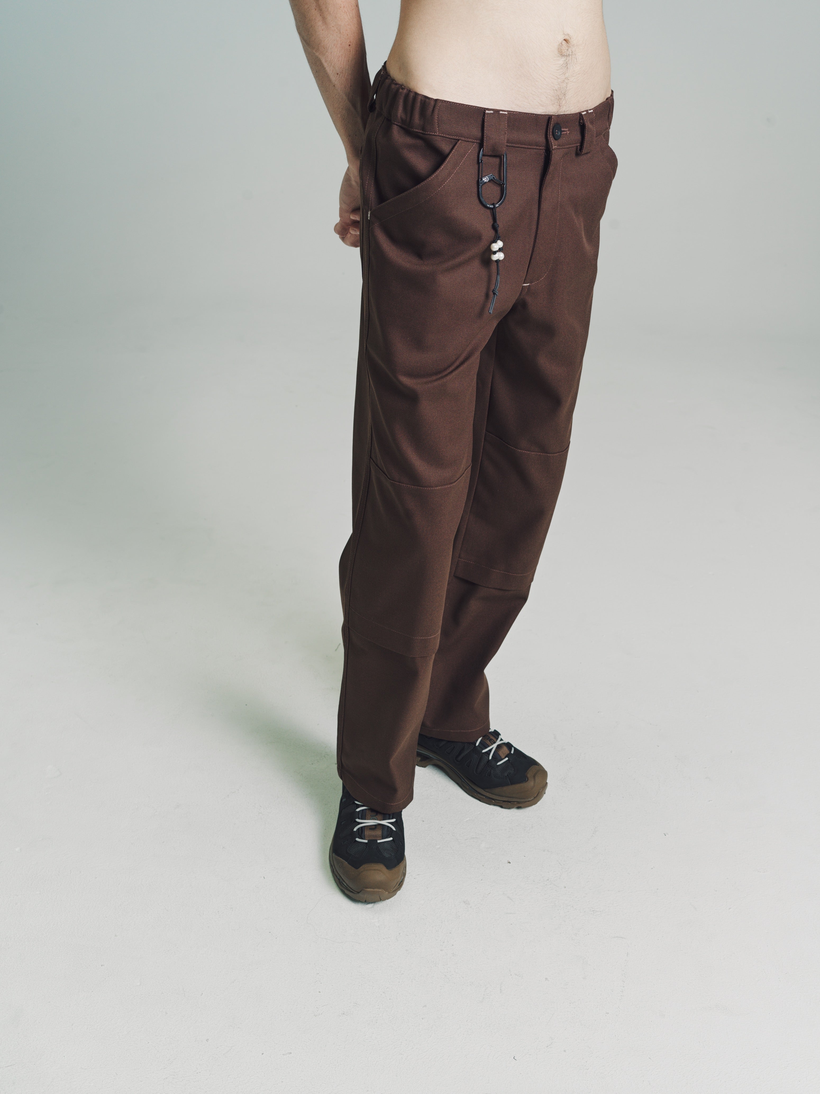 GR10K Pecans Replicated Klopman Pants - Brown | Garmentory