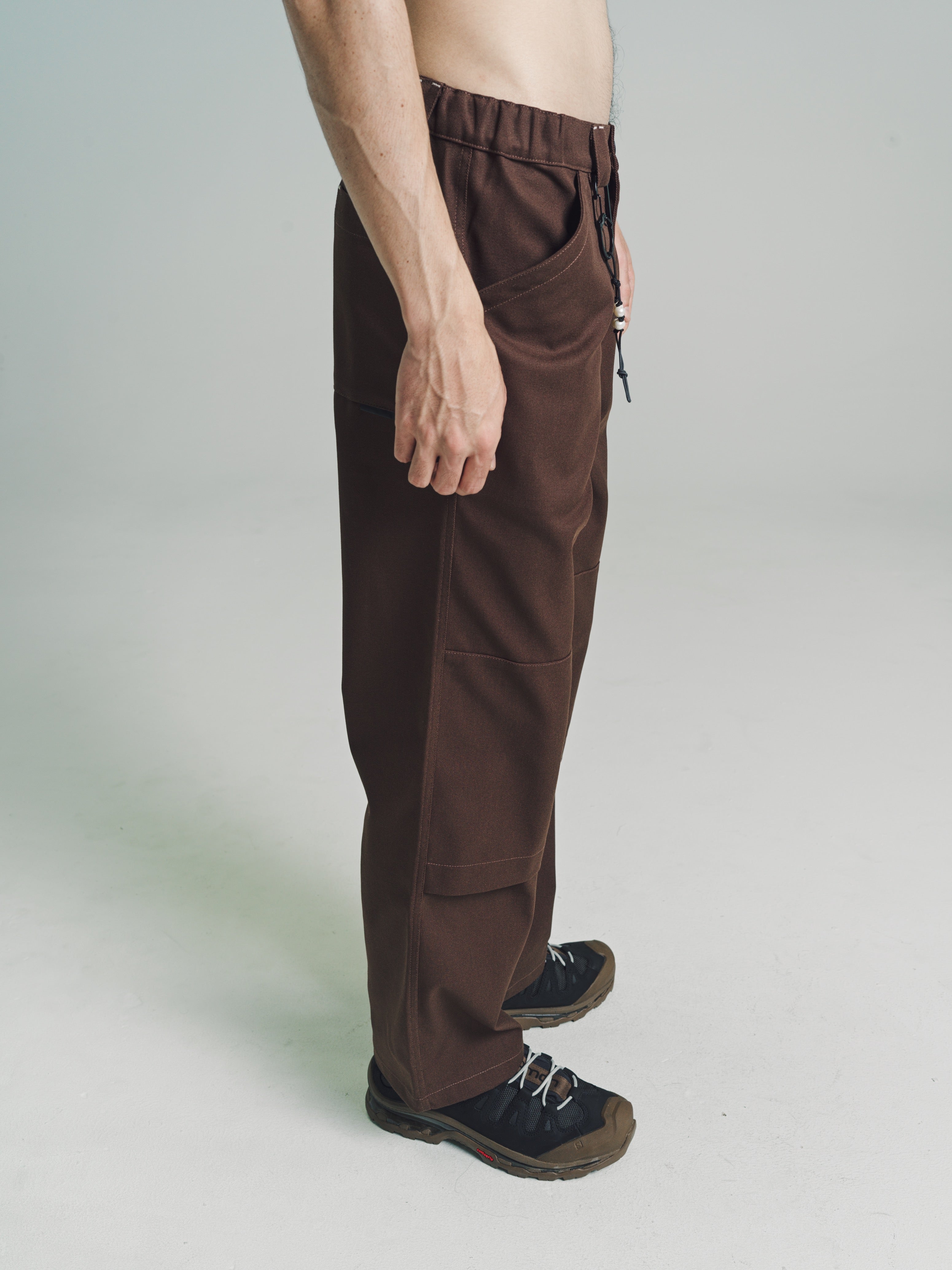 GR10K Pecans Replicated Klopman Pants - Brown | Garmentory