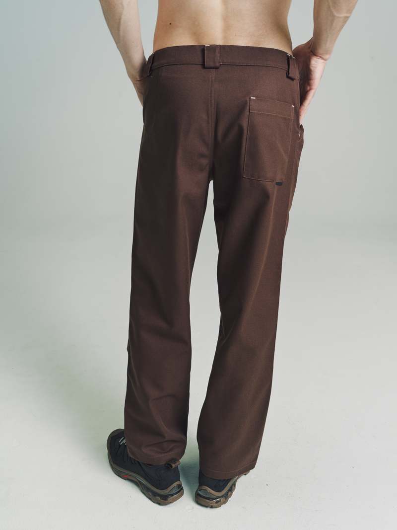 GR10K Pecans Replicated Klopman Pants - Brown | Garmentory
