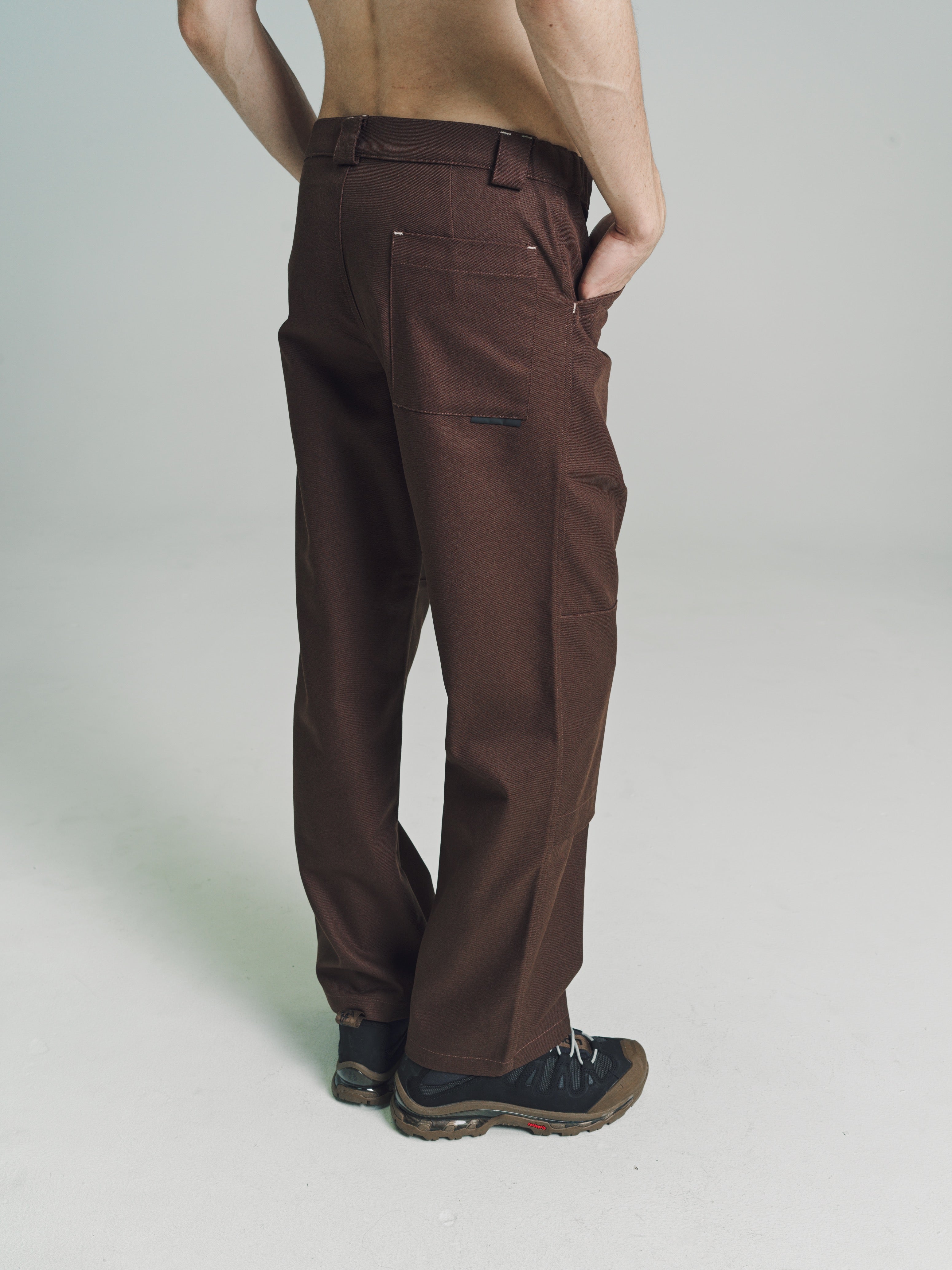 GR10K Pecans Replicated Klopman Pants - Brown | Garmentory