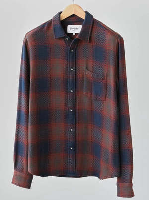 Corridor ACID PLAID COAST LICHEN SHACKET - multi | Garmentory