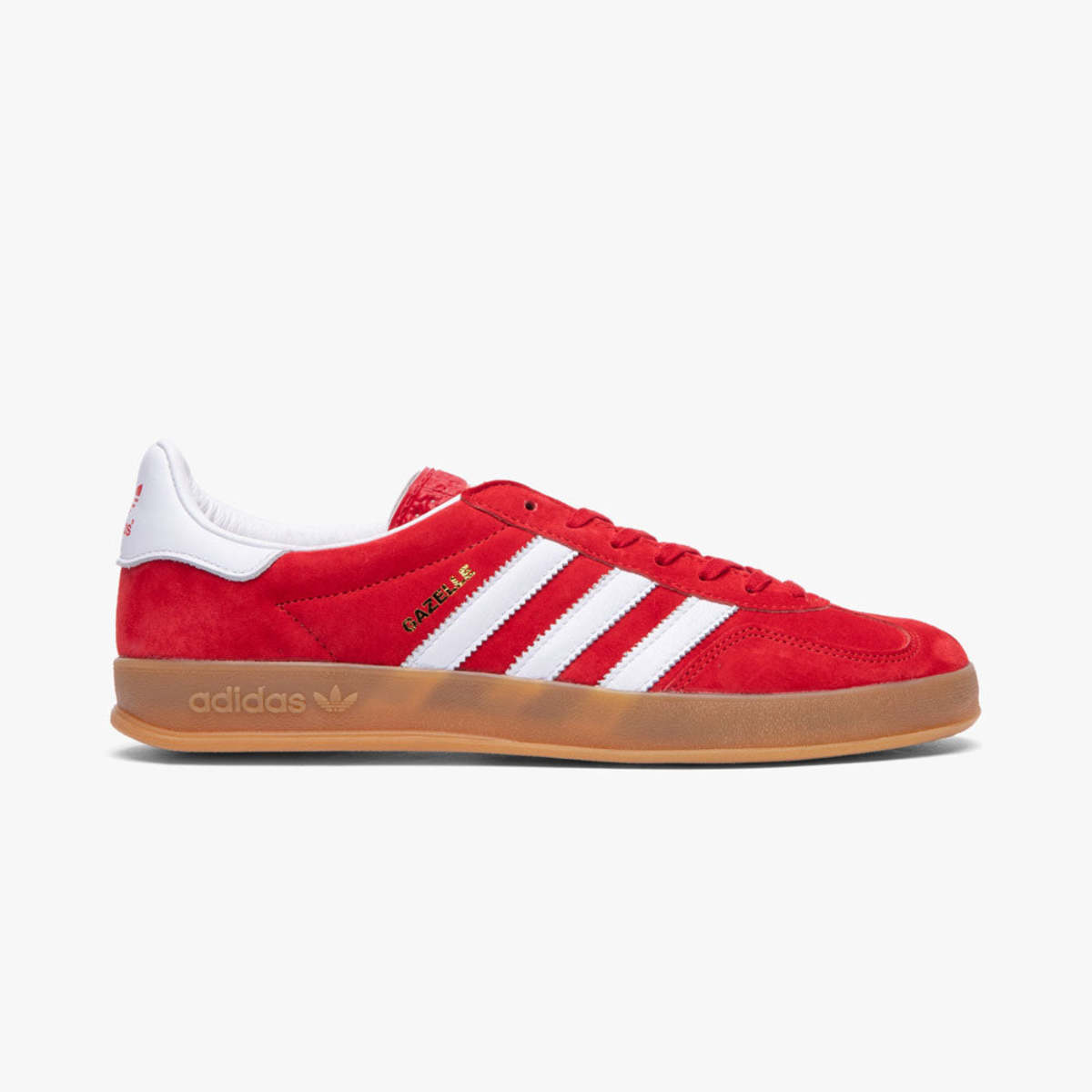 adidas Originals Gazelle Indoor Sneakers - Scarlet/Cloud White | Garmentory