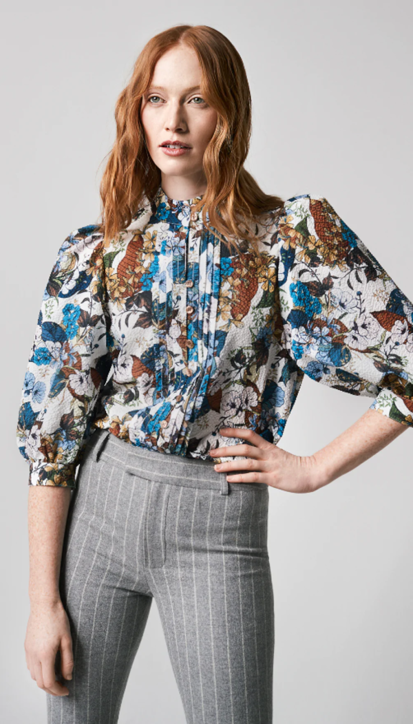 Smythe Frontier Blouse - Autumn Floral | Garmentory