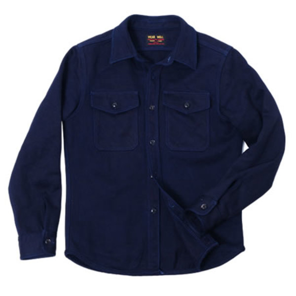UES Tricotine Shirt - Indigo | Garmentory