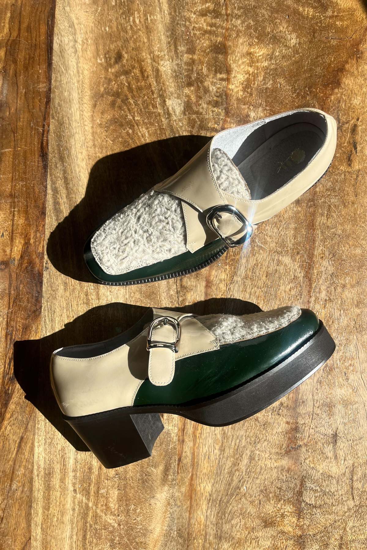 Michons Marigot PENNY MONK - forest green | Garmentory