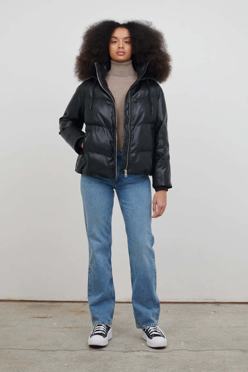 jakke. Poppy Puffer Jacket - Black | Garmentory